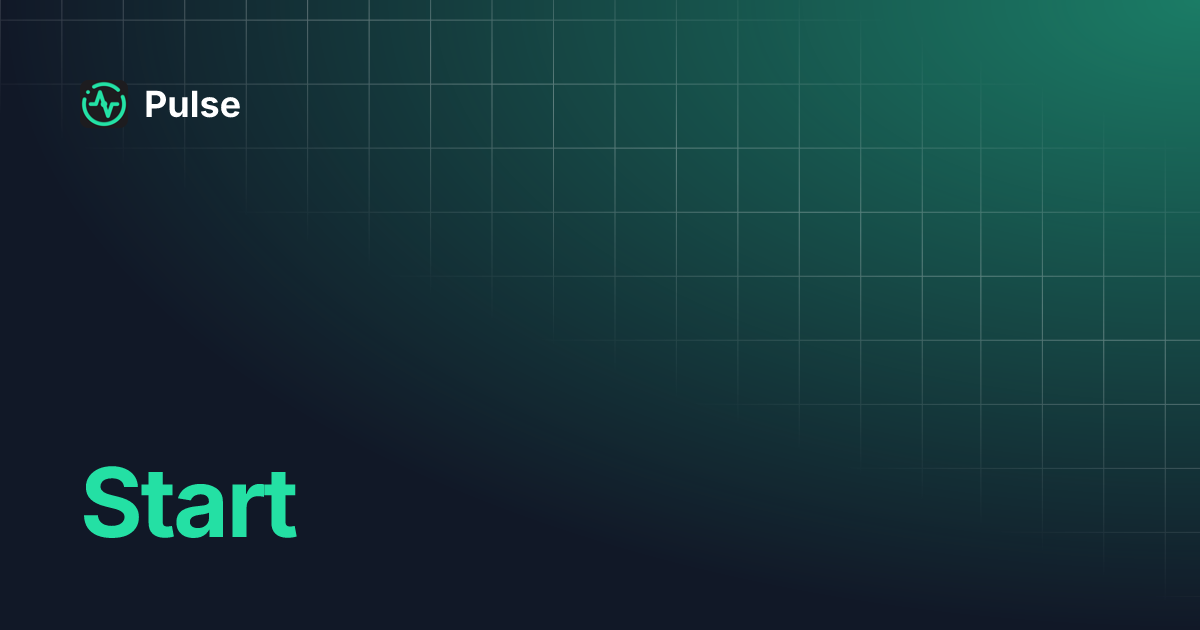 Start | Pulse